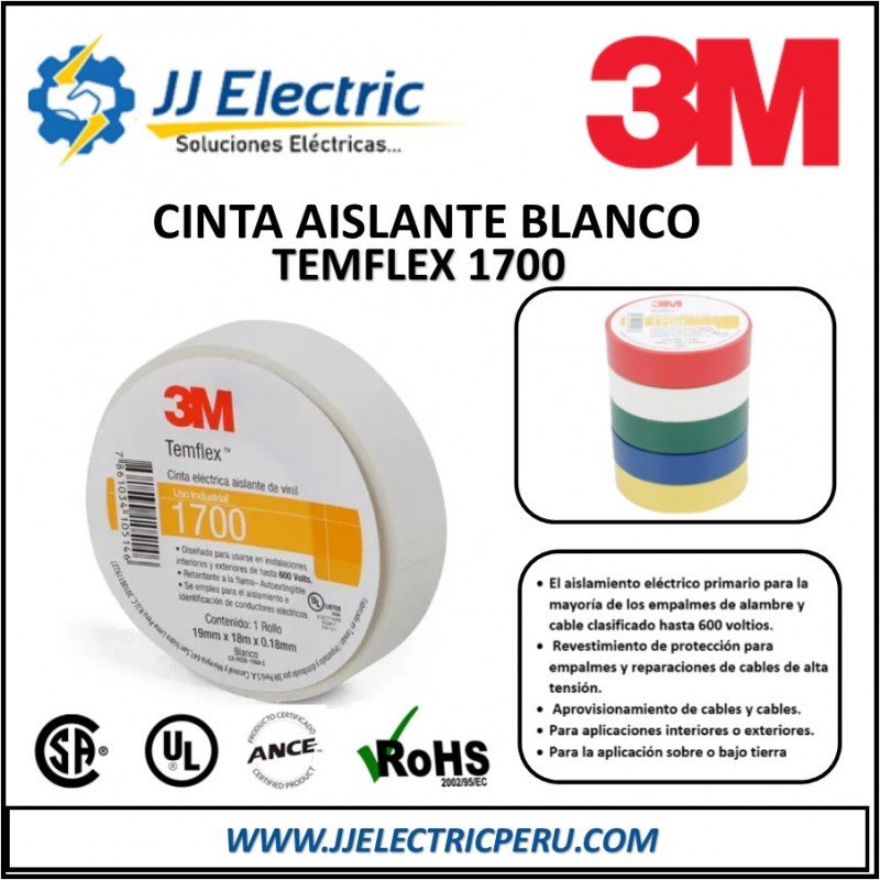 Cinta Aislante 3m Temflex 1700 Ficha Tecnica | informacionpublica.svet ...